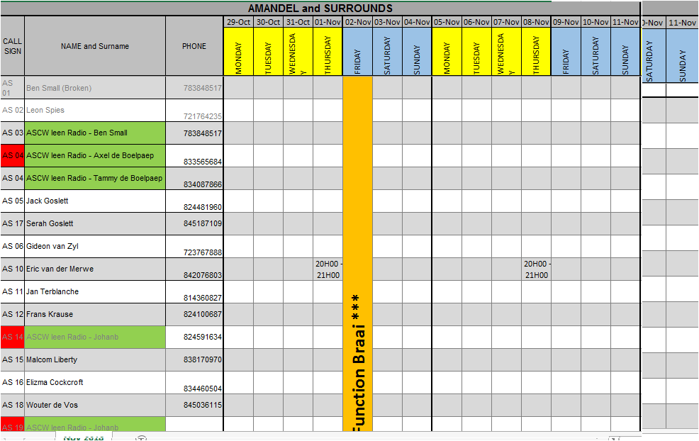 Time Slot Schedule Template For Your Needs Time Slot Schedule Template For Your Needs